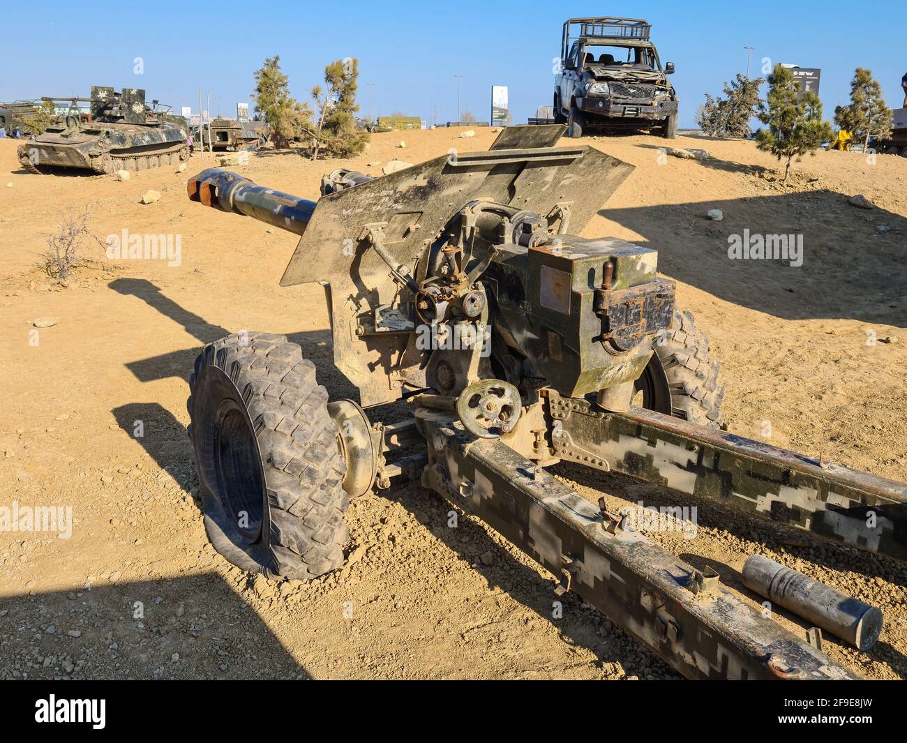 D-1 Haubitze M1943 ist eine sowjetische Zweiten Weltkrieg-Ära 152.4 mm ...