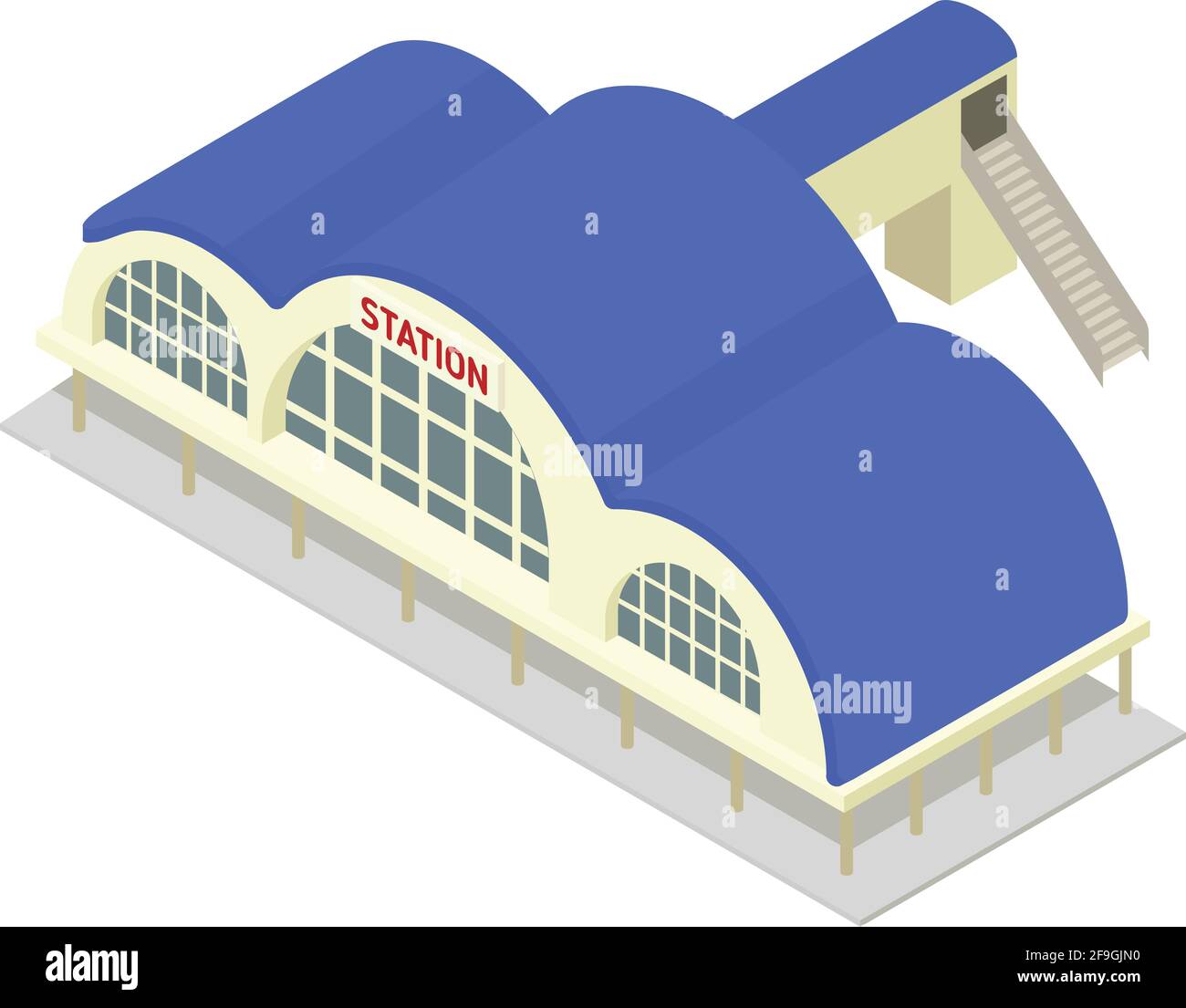 Zentrale eisenbahn Stock-Vektorgrafiken kaufen - Alamy