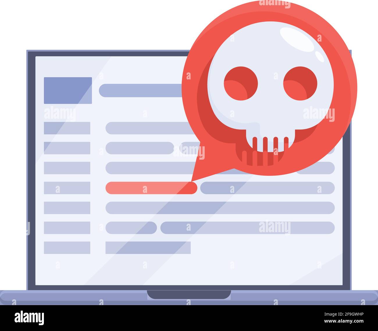 Hacker-Skript-Symbol. Cartoon von Hacker Skript Vektor-Symbol für Web ...