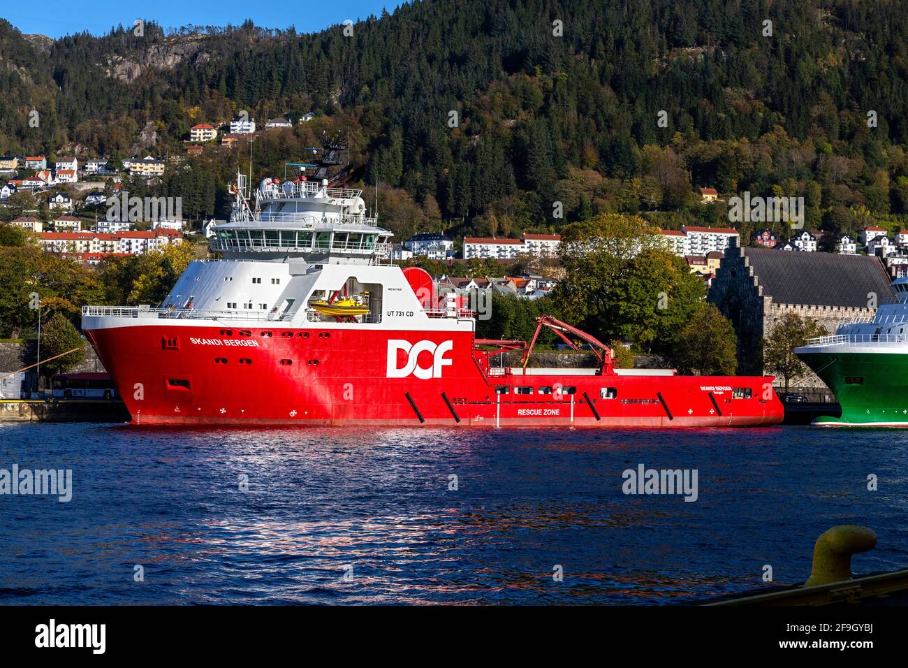 Offshore AHTS Anchor Handling Tug Supply Vessel Skandi Bergen in den ...