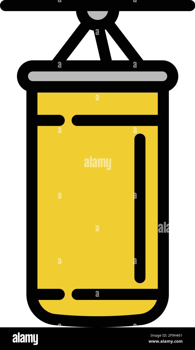 Boxsack-Symbol. Umriss Box Boxsack Vektor-Symbol für Web-Design ...
