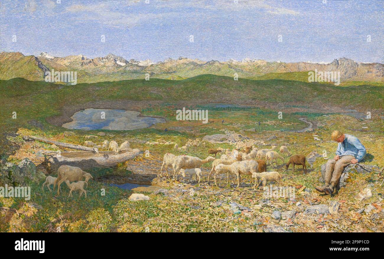 Giovanni Segantini Stockfotos und -bilder Kaufen - Alamy