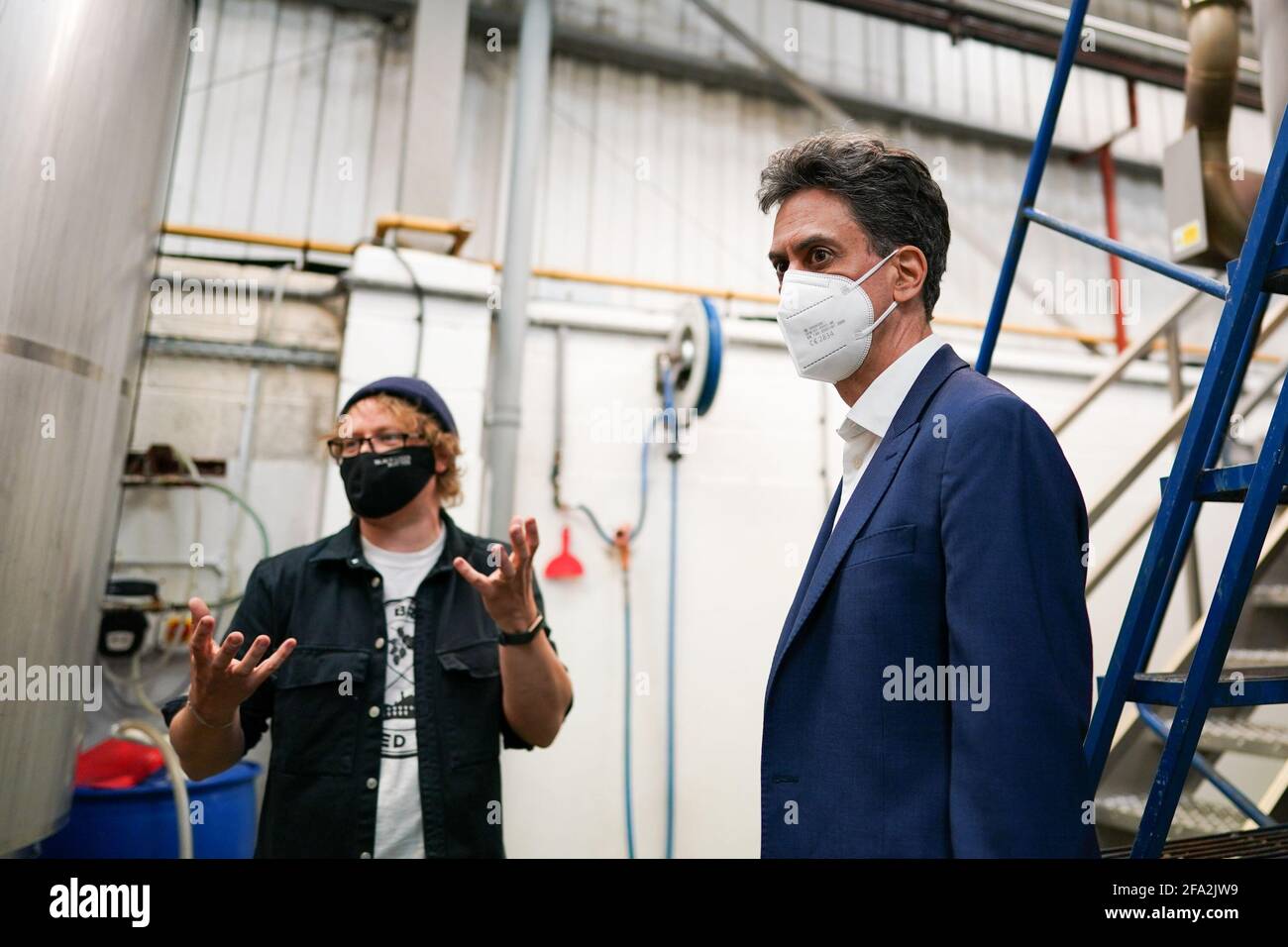 Ed Miliband, Schattenminister für Wirtschaft, Energie und ...