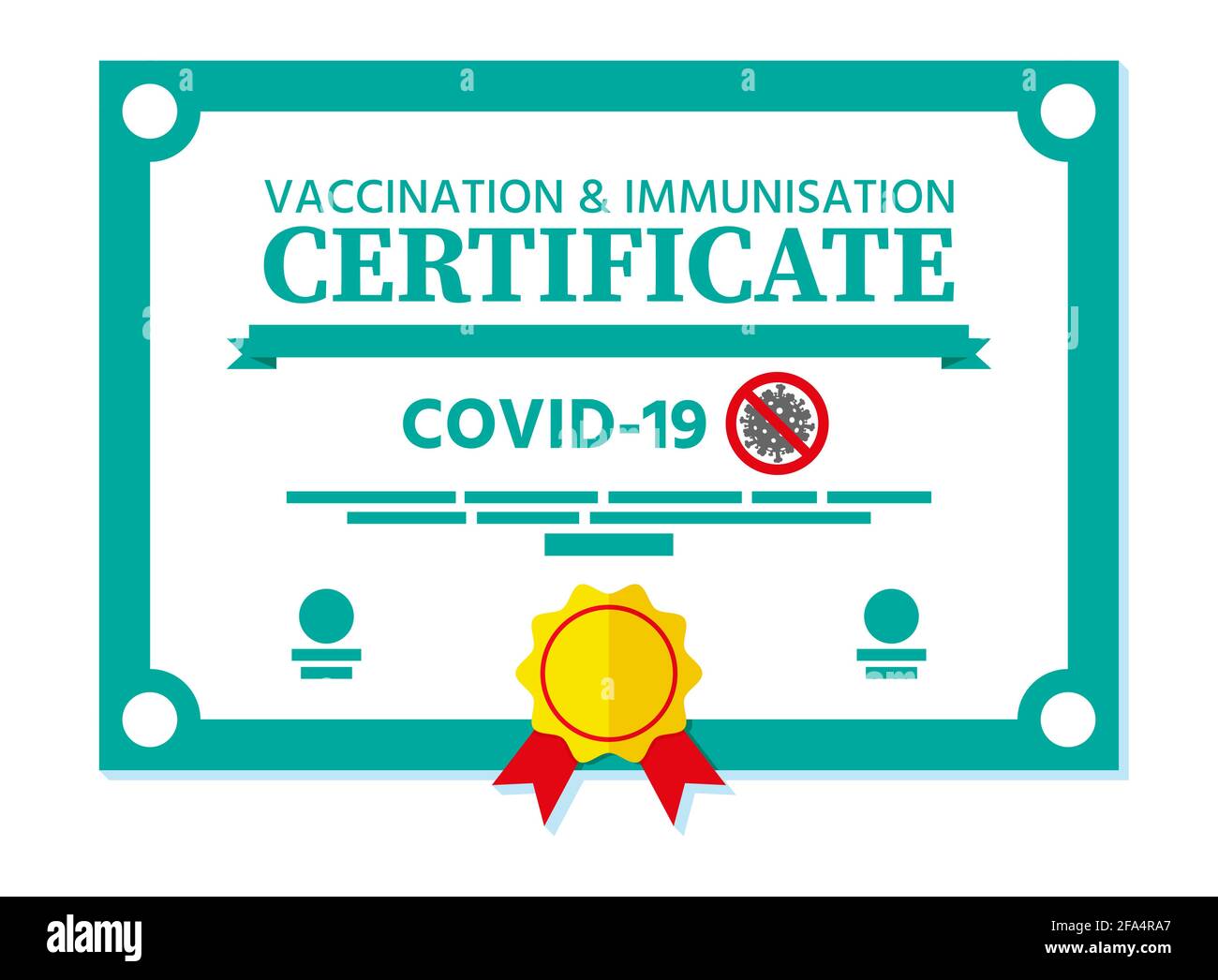 Impfpass stempel Ausgeschnittene Stockfotos und -bilder - Alamy