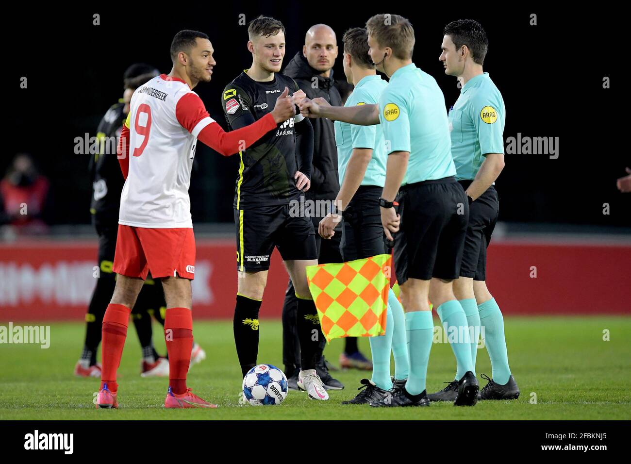 UTRECHT, NIEDERLANDE - 23. APRIL: Jeredy Hilterman vom FC Utrecht U23 ...