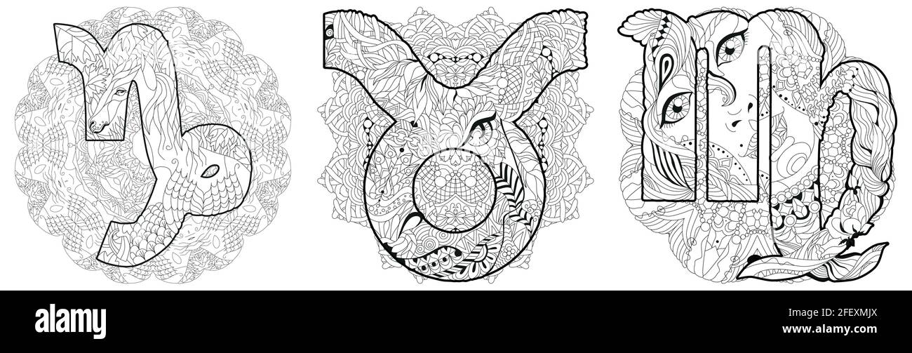 Steinbock gemalt symbol sternzeichen -Fotos und -Bildmaterial in hoher Auflösung – Alamy