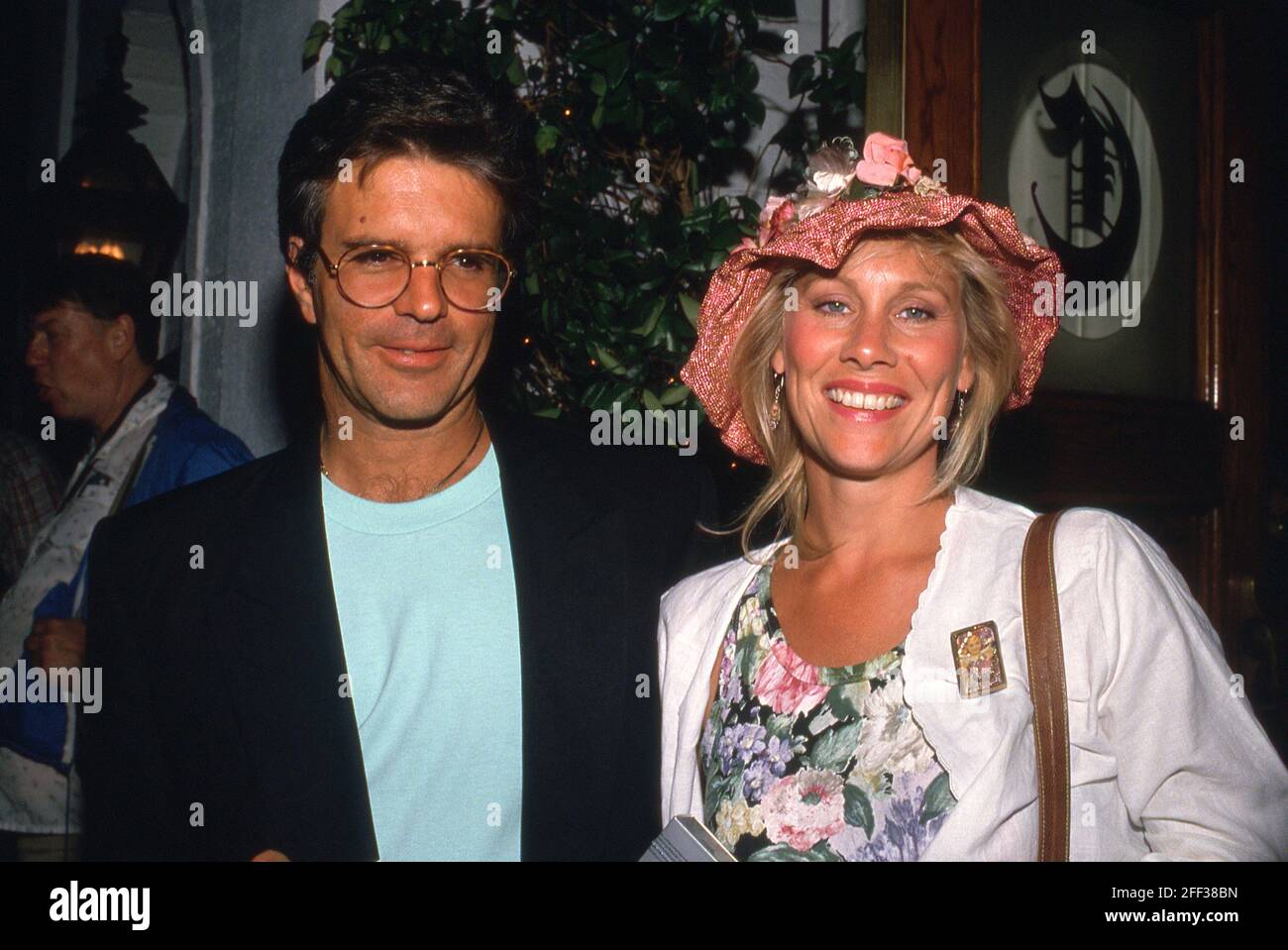 Anthony Denison und Jennifer Evans um die 1980er Jahre Credit: Ralph ...