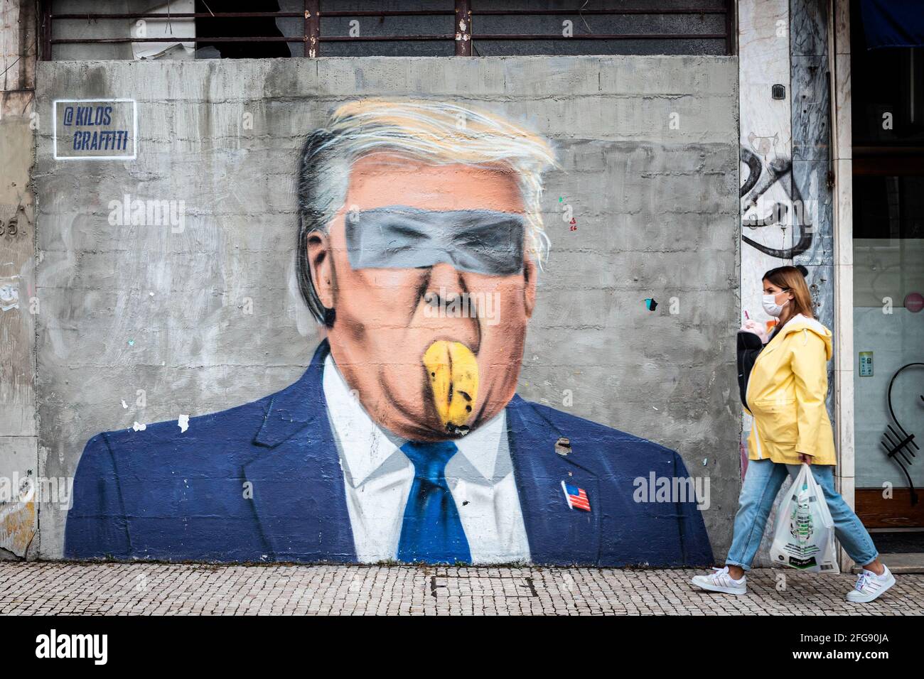 Donald trump mural -Fotos und -Bildmaterial in hoher Auflösung – Alamy