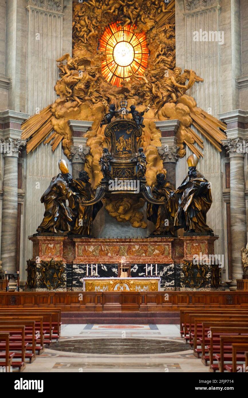 Peters basilica apse -Fotos und -Bildmaterial in hoher Auflösung – Alamy