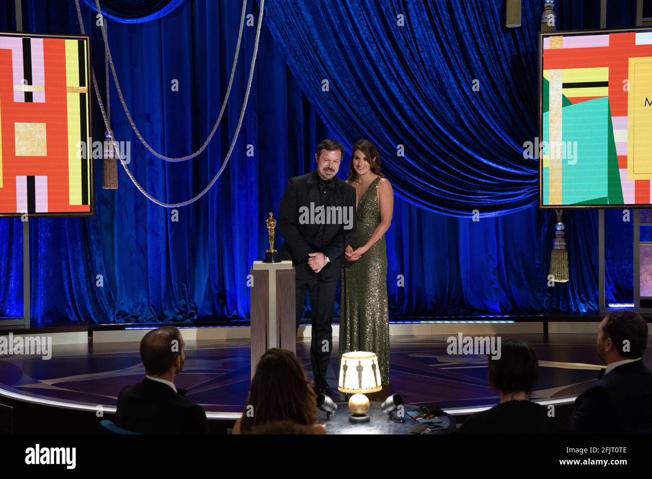 James Reed und Pippa Erlich akzeptieren den Oscar® für den ...