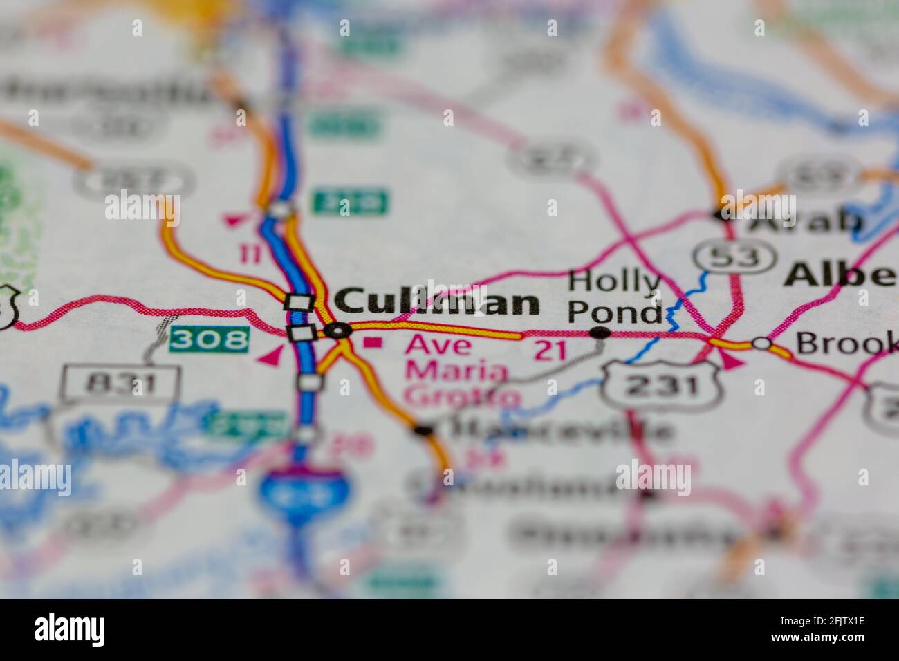 Cullman karte -Fotos und -Bildmaterial in hoher Auflösung – Alamy