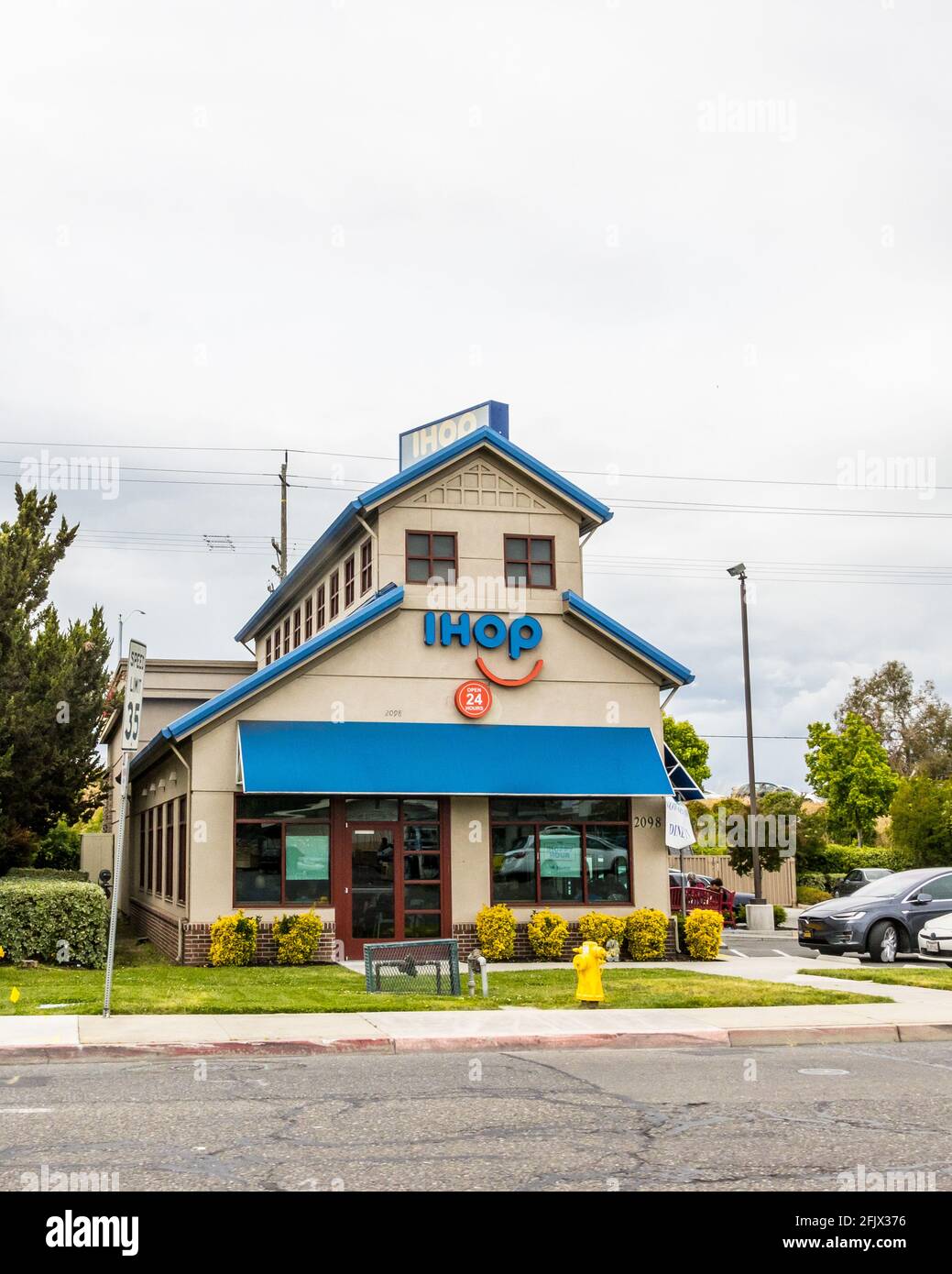 Ein International House of Pancakes Restaurant IHOP in Modesto California USA Stockfotografie Alamy