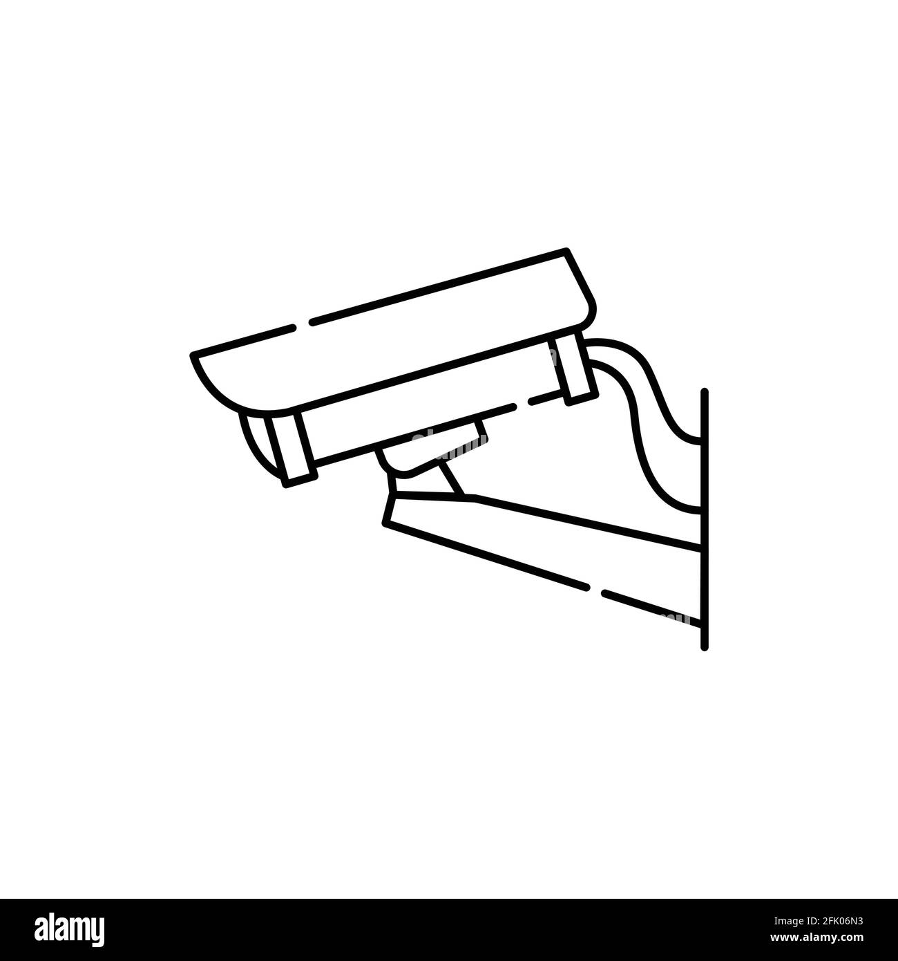 Cctv kamera piktogramm Stock-Vektorgrafiken kaufen - Alamy