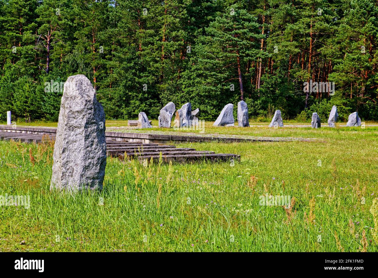 Polen, Treblinka, Nazi-Konzentrationslager, woiwodschaft Masowien ...