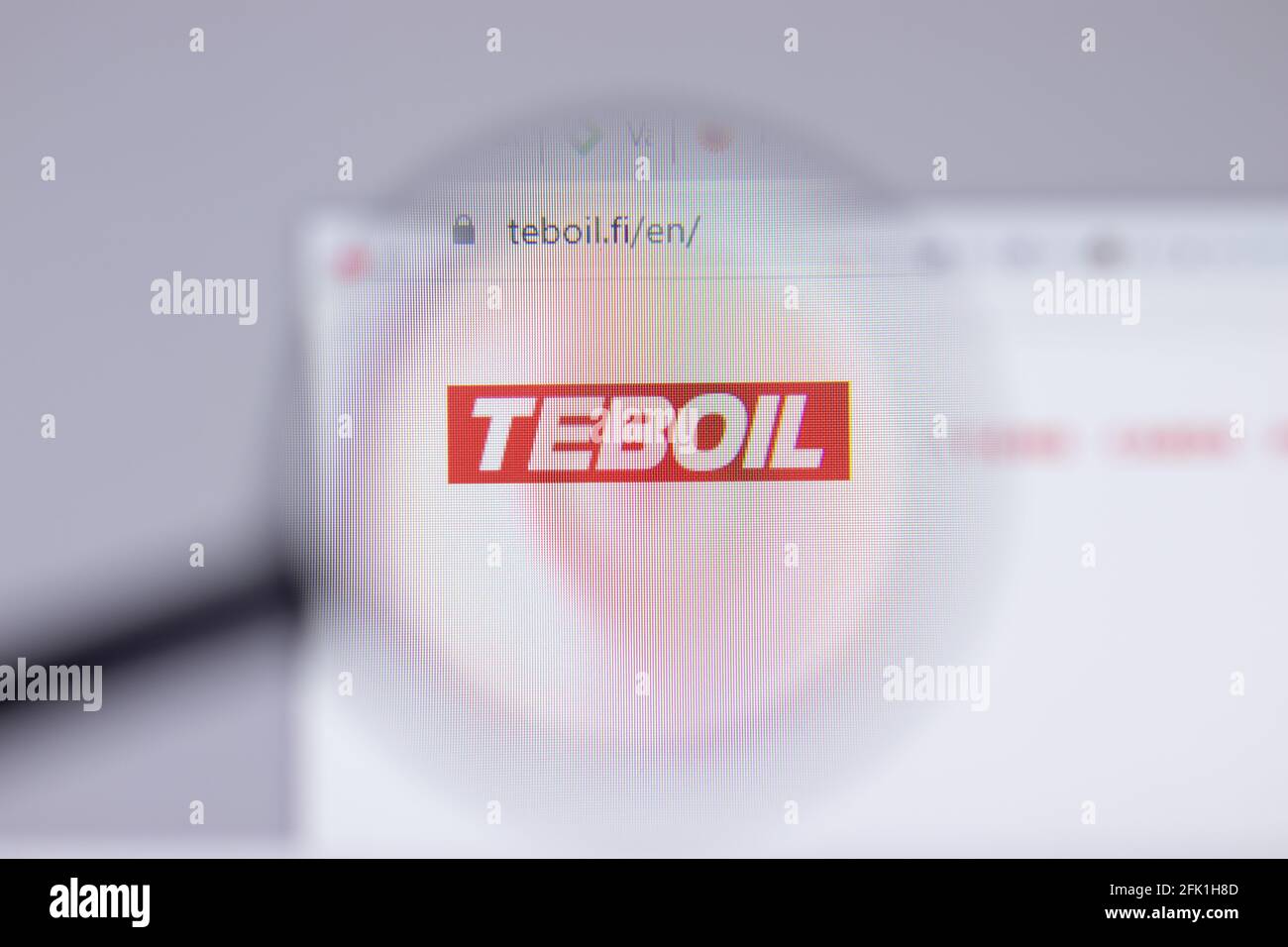 Teboil logo -Fotos und -Bildmaterial in hoher Auflösung – Alamy