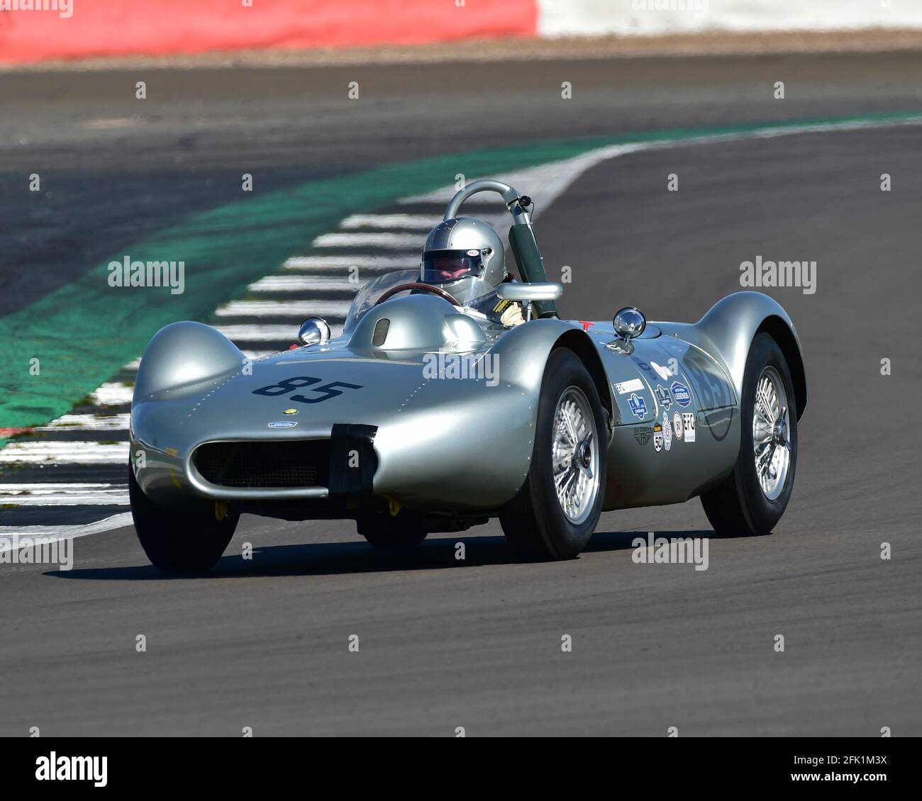 Stephen Bond, Lister Flat Iron, FISCar Historic 50s, Hawthorn Trophy ...