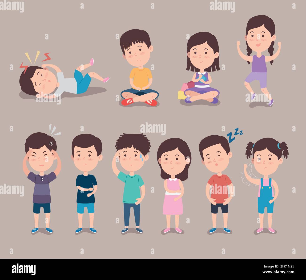 Autismus zeichen Stock-Vektorgrafiken kaufen - Alamy