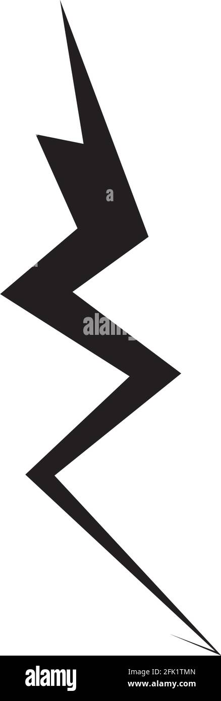 Blitz logo Symbol und Symbole Stock-Vektorgrafik - Alamy