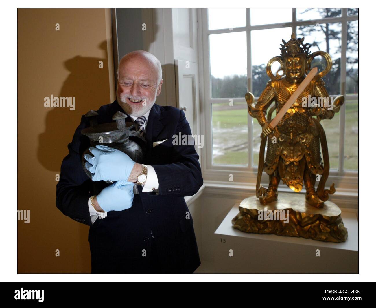 Das Compton Verney in Warwickshire, eines der architektonischen ...