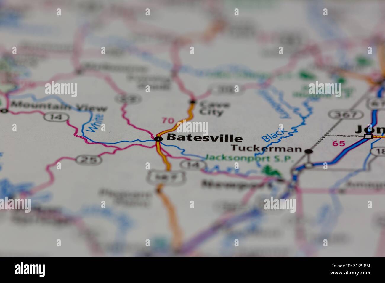 Karte von batesville -Fotos und -Bildmaterial in hoher Auflösung – Alamy
