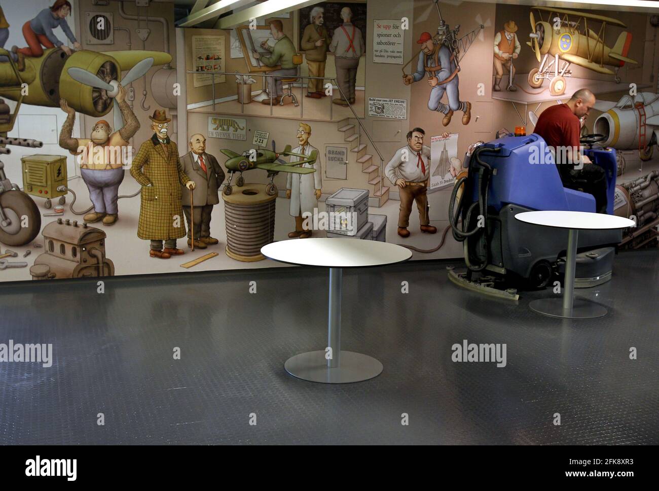 Vorschau auf das neue Air Force Museum in Malmslätt, das im Juni ...