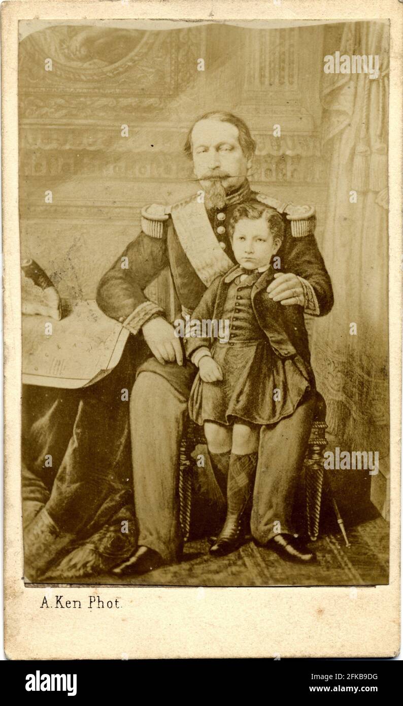 Die kaiserliche Familie Charles-Louis-Napoleon Bonaparte (Napoleon III ...