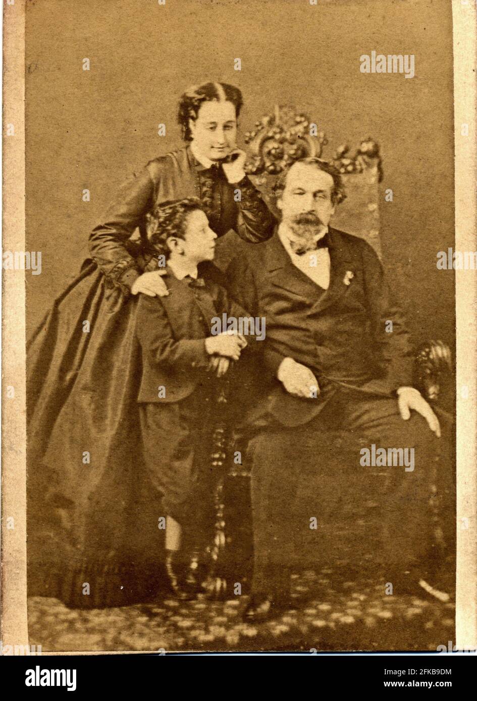 Die kaiserliche Familie Charles-Louis-Napoleon Bonaparte (Napoleon III ...