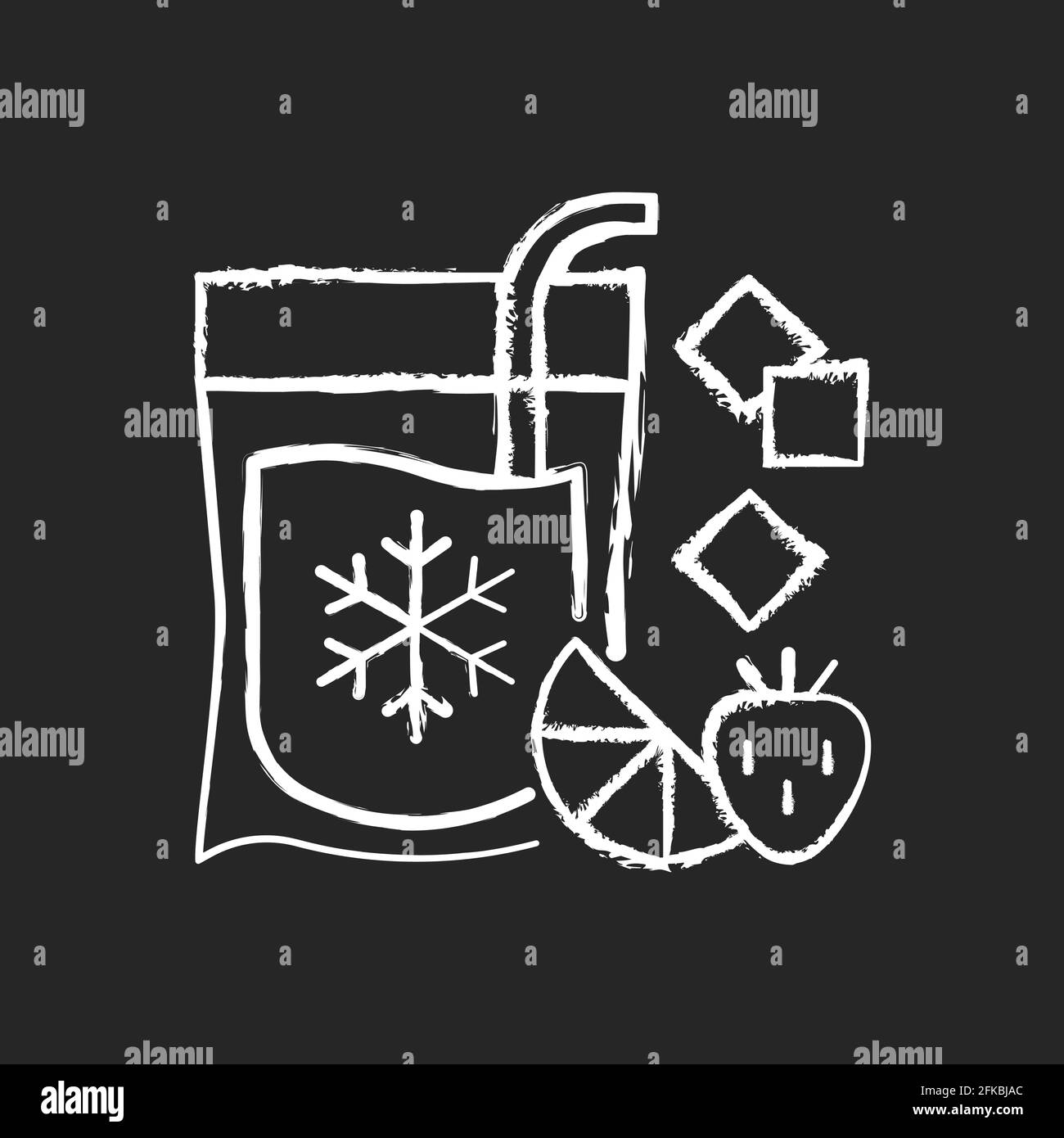 Slush ice Stock-Vektorgrafiken kaufen - Alamy