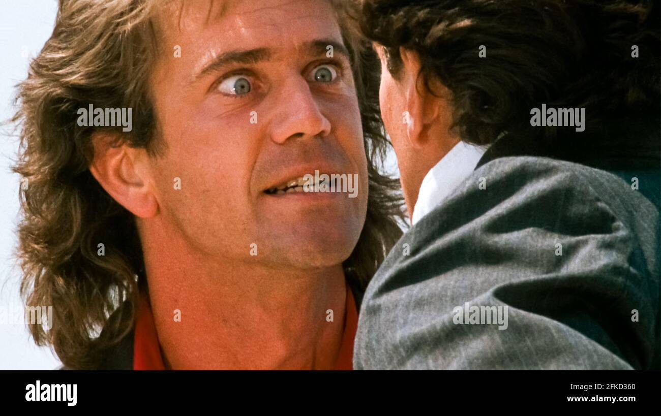 USA. Mel Gibson in einer Szene aus (C)Warner Bros Film: Lethal Weapon (1987). Plot: Zwei neu ...