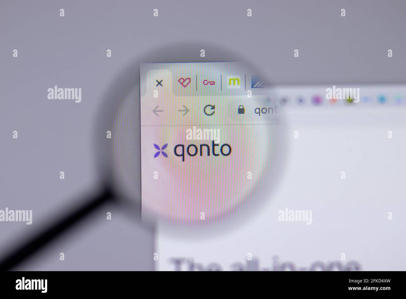 Qonto Logo Stockfotos und -bilder Kaufen - Alamy