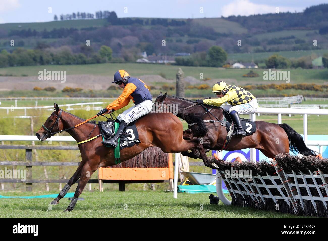 Jeff Kidder, der von Sean Flanagan auf dem Weg zum Gewinn der ...