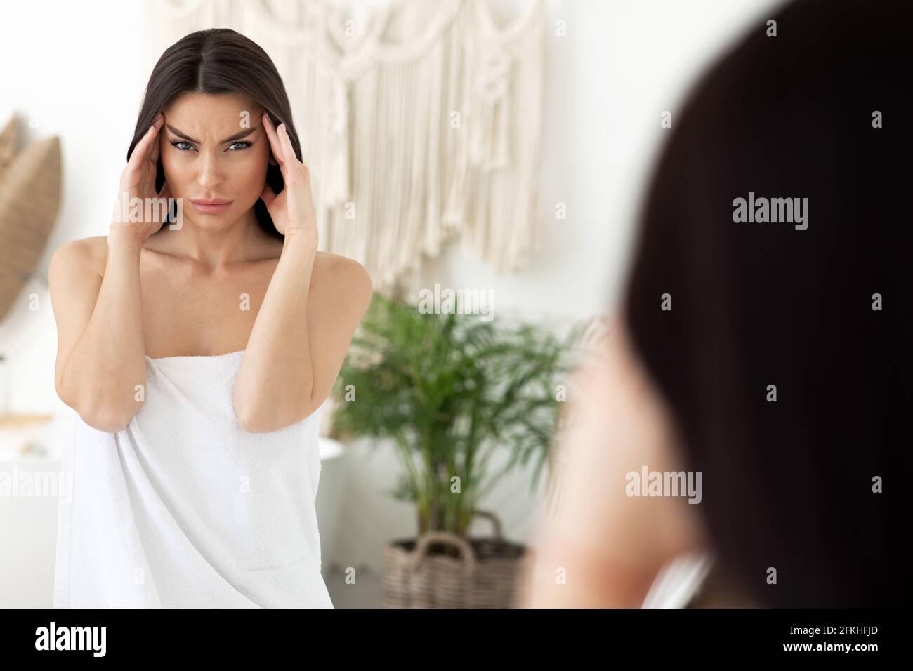 Psychische und psychische Probleme, Probleme, Krankheit, fühlen sich ...