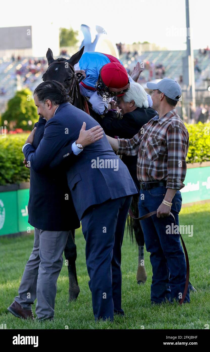 , Louisville, KY, USA: 1. Mai 2021 : Connections feiern Medina Spirit ...