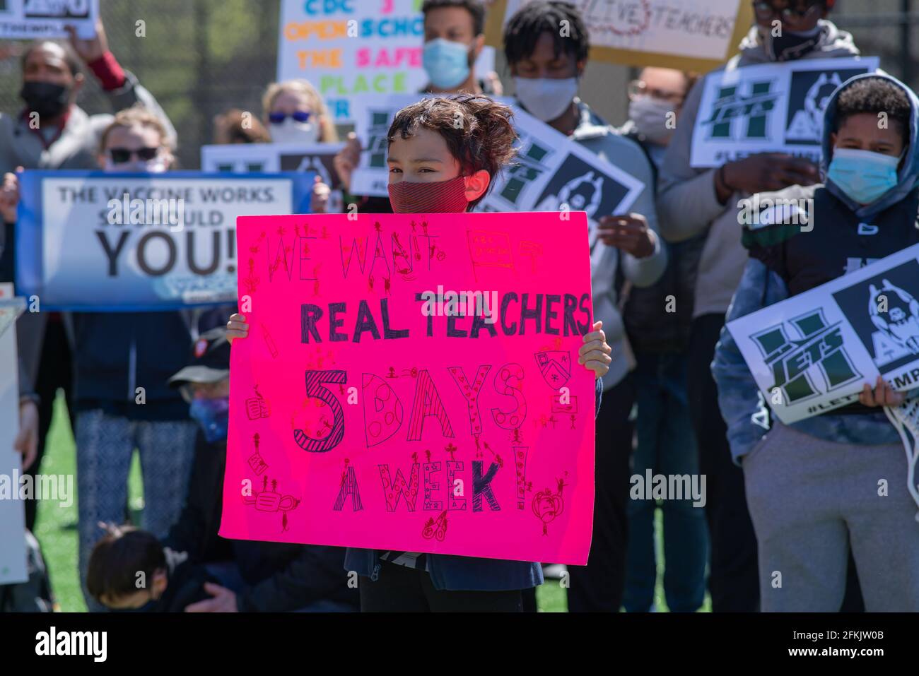 Die New Yorker Bürgermeisteranwärter Andrew Yang und Kathryn Garcia ...