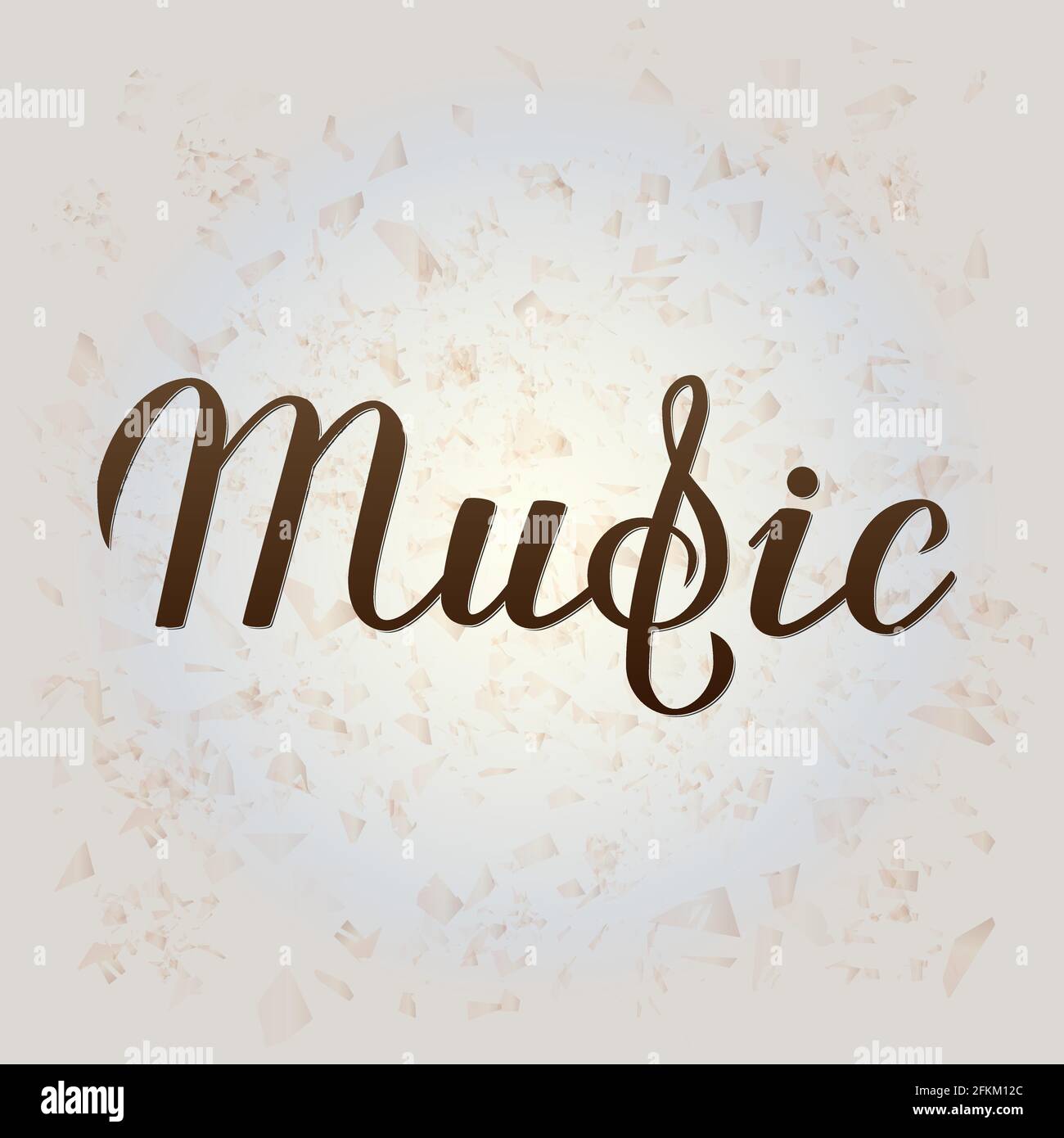 Musik Kalligraphie Handschriftzug. Karaoke-Bar-Schild. Logo für ...