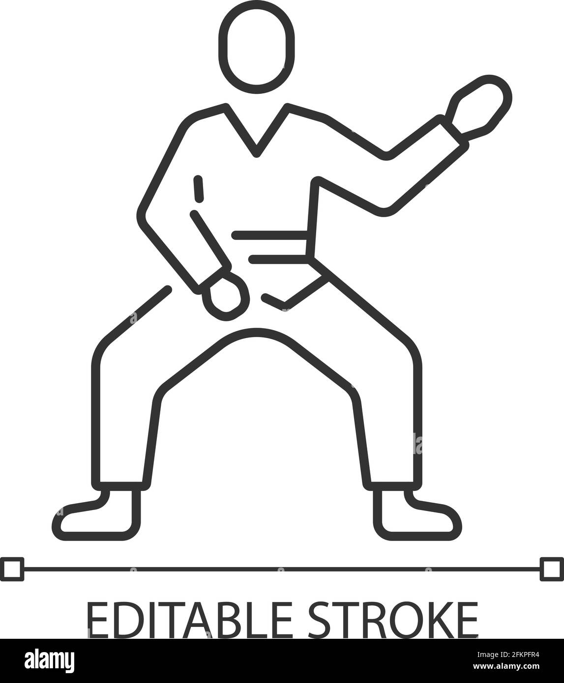 Taekwondo symbol Schwarzweiß-Stockfotos und -bilder - Alamy