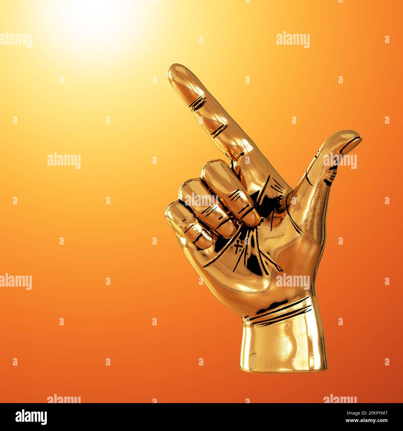 Zeigefinger Abbildung Hand Arm Stockfotos und -bilder Kaufen - Alamy