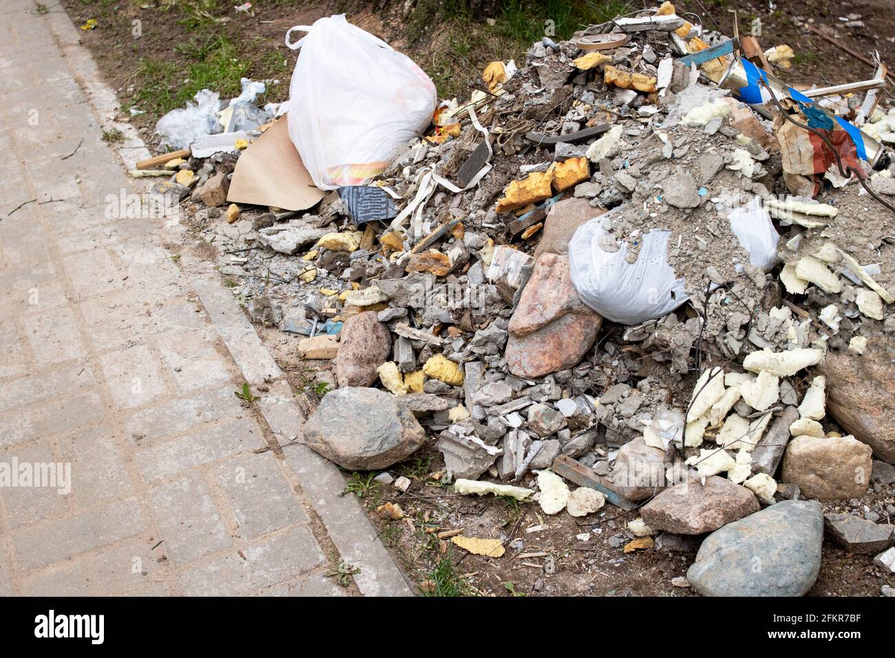 Construction Waste Stockfotos und -bilder Kaufen - Alamy