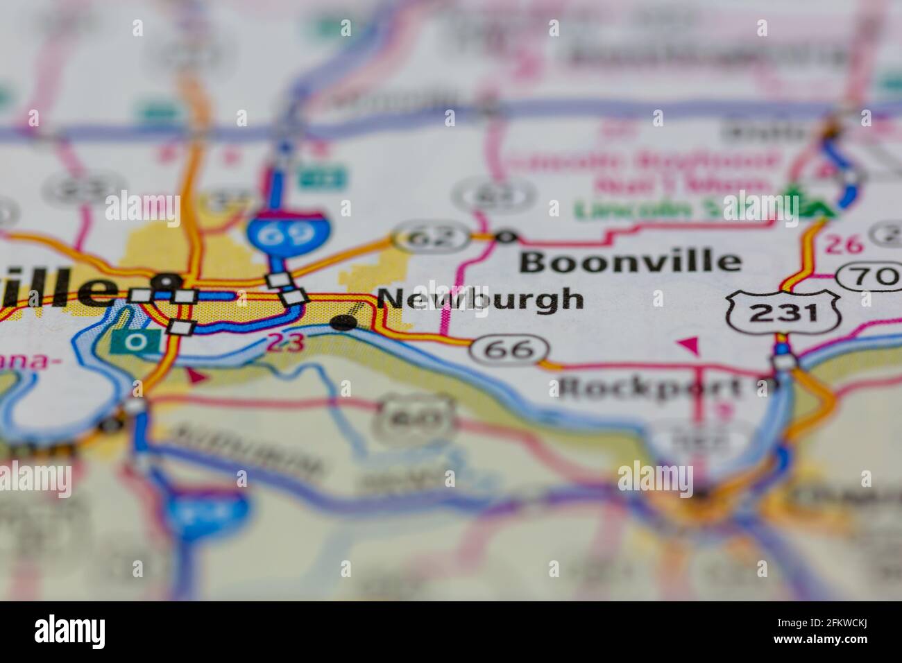 Newburgh auf einer karte -Fotos und -Bildmaterial in hoher Auflösung ...