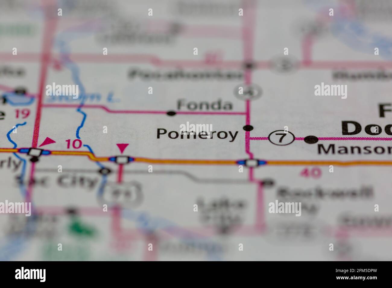 Pomeroy iowa karte -Fotos und -Bildmaterial in hoher Auflösung – Alamy