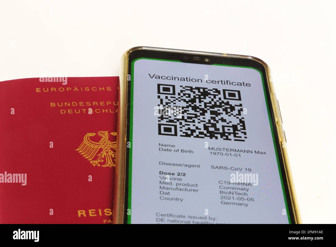 Digitaler impfnachweis -Fotos und -Bildmaterial in hoher Auflösung – Alamy