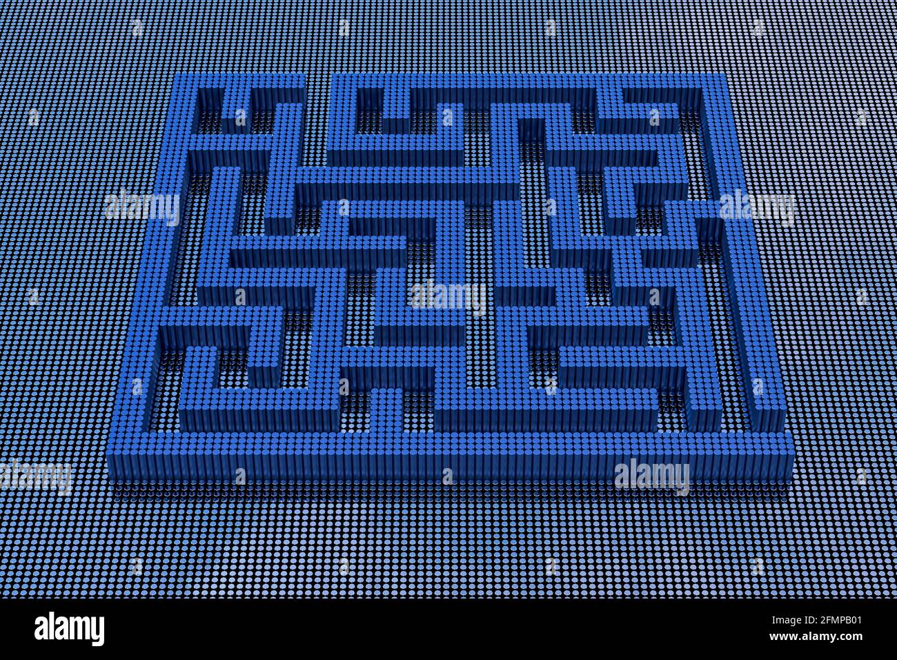 Maze game art -Fotos und -Bildmaterial in hoher Auflösung – Alamy