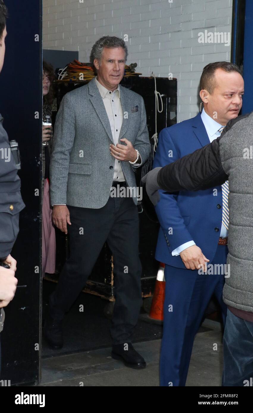 New York - NY - 20200212- will Ferrell verlässt Good Morning America ...