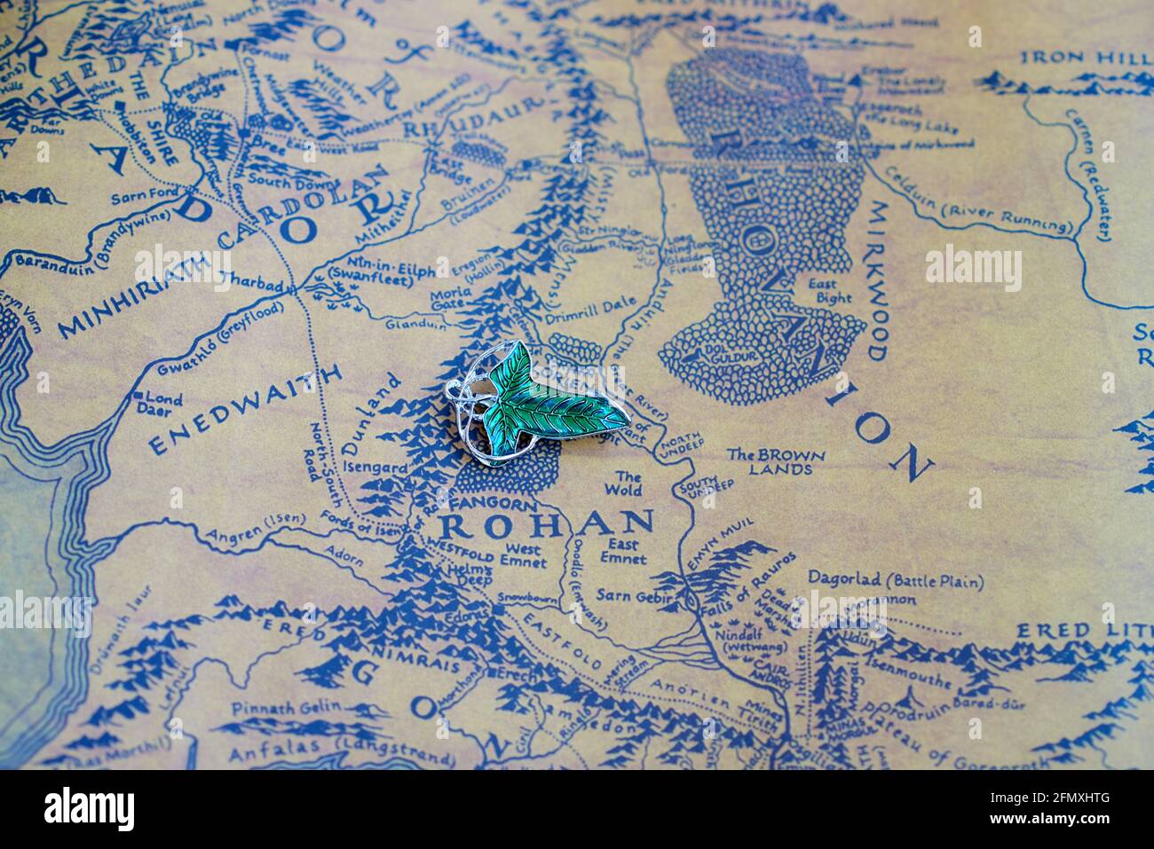 Middle earth map -Fotos und -Bildmaterial in hoher Auflösung – Alamy