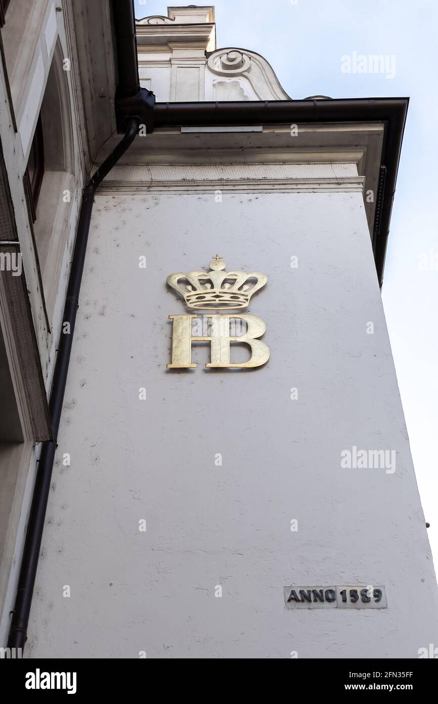 Hb hofbrauhaus logo -Fotos und -Bildmaterial in hoher Auflösung – Alamy