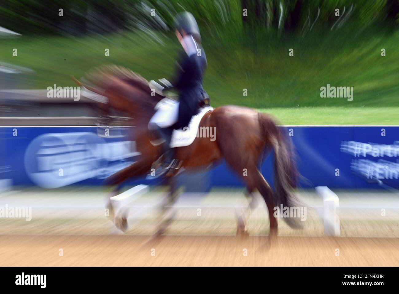 München, Deutschland. Mai 14 2021. Lisa MUELLER (GER) bei gut Wettlkam ...
