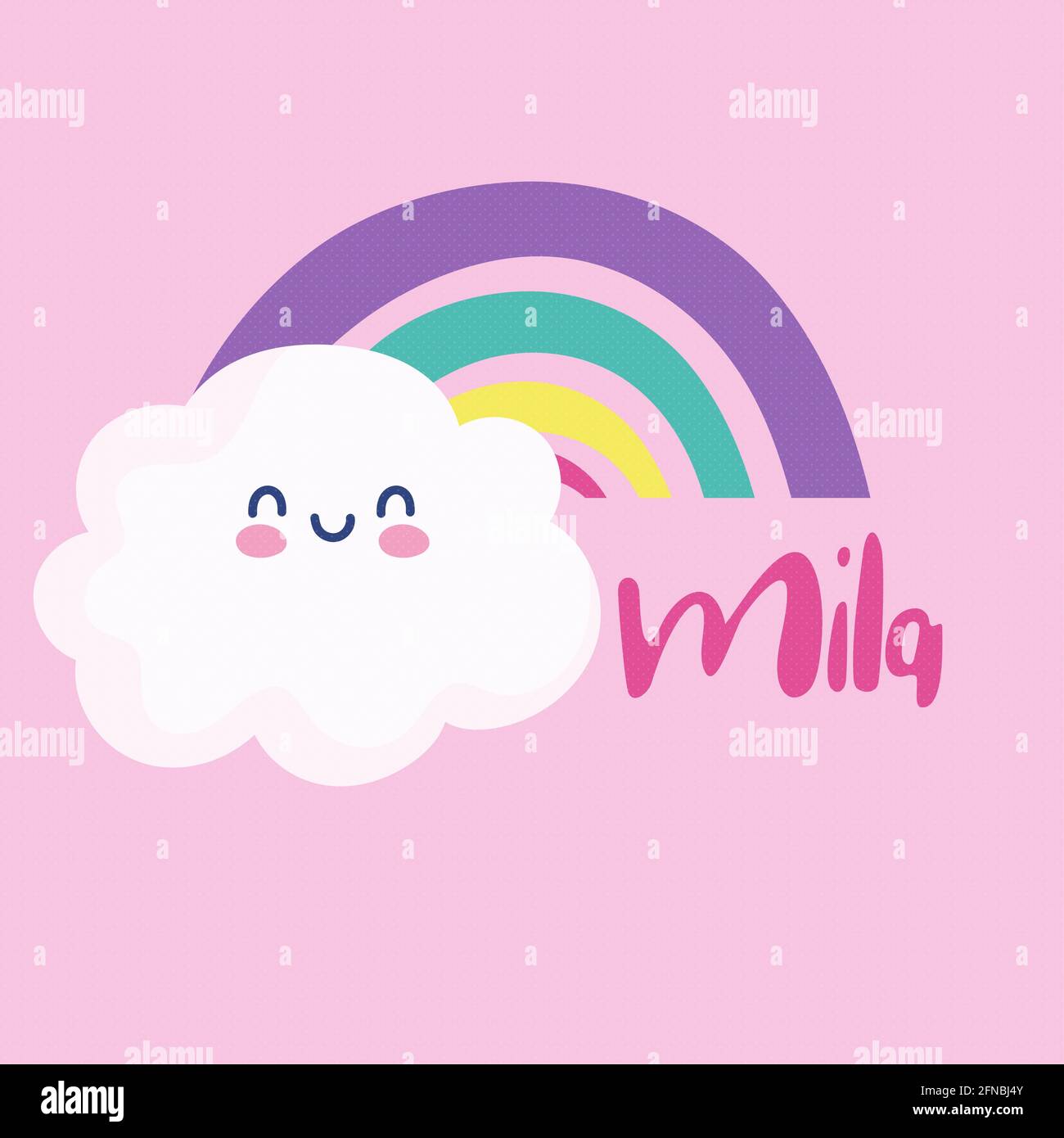 Mila name design -Fotos und -Bildmaterial in hoher Auflösung – Alamy