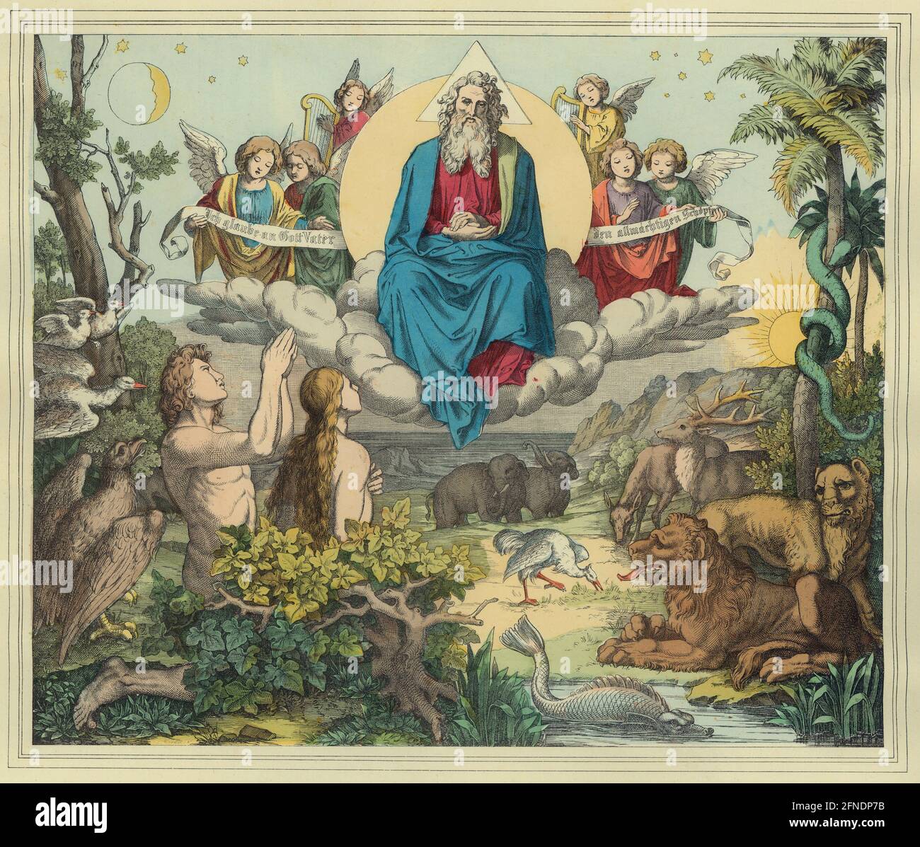 Schaffung von adam und eva -Fotos und -Bildmaterial in hoher Auflösung – Alamy