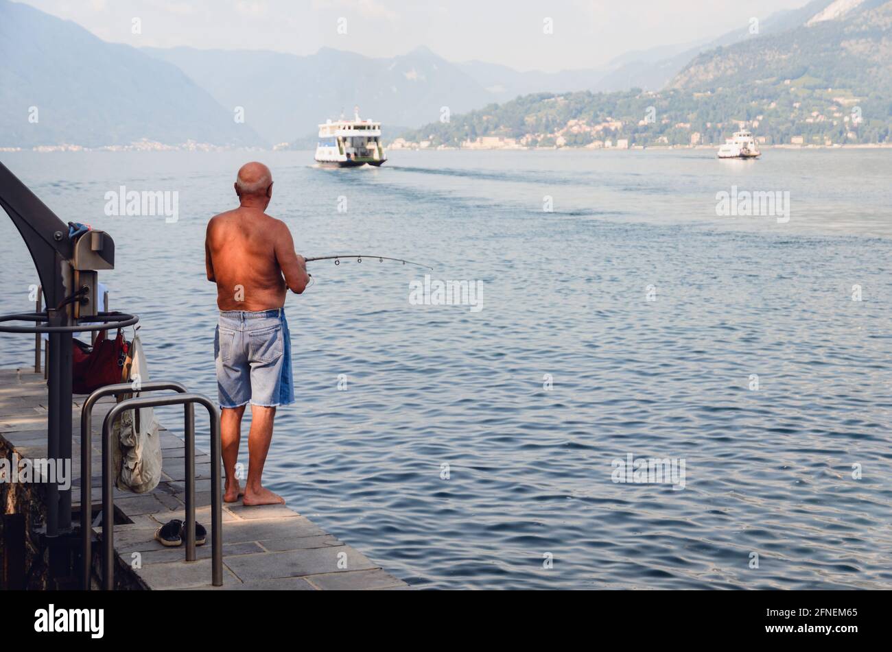 Alter italienischer fischer Stockfotos und -bilder Kaufen - Alamy