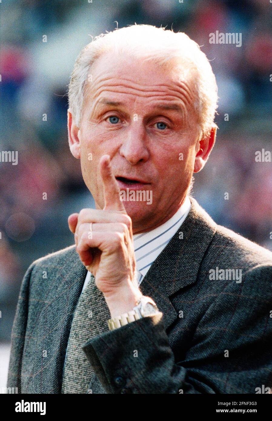 Giovanni Trapattoni, Trainer beim FC Bayern München. [Automatisierte ...